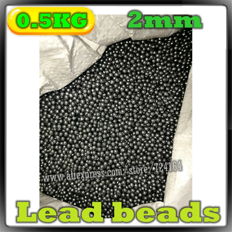0.5kg 2mm Diameter Slingshot Solid Lead Balls Package Sling Shot ...