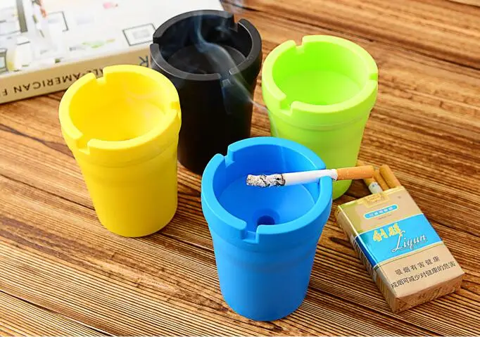 ABS Plastic Car Ashtray for Living Room Office Bathroom Desk Ash ...