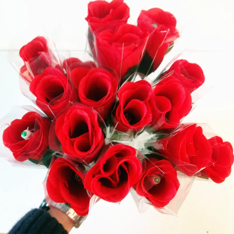 Valentine's Day Present Torches Change Roses Magic Tricks Funny Novelty ...
