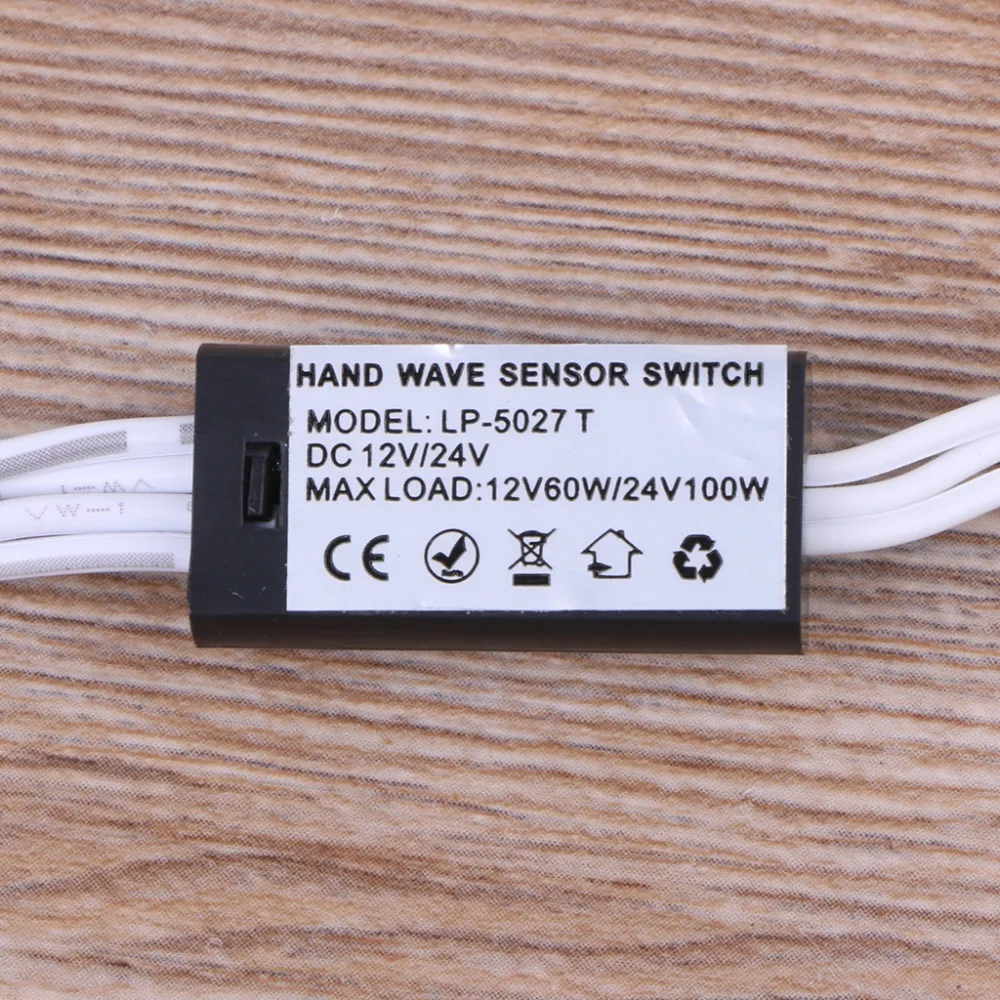 DC 12V 24V Proximity Sensor Hand Wave Sensor Switch for LED Strip Light ...