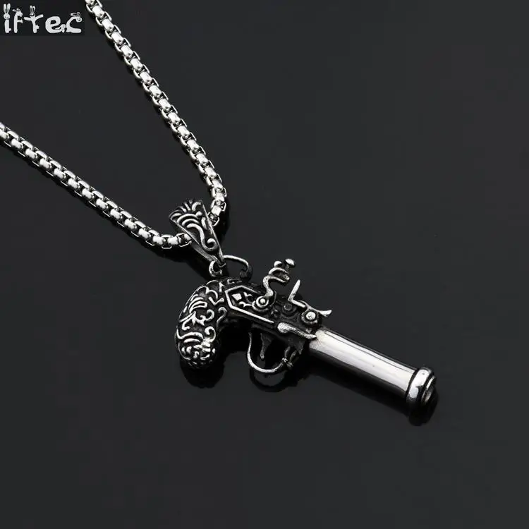 Top Quality Men's Pure Gift 316l Stainless Steel Biker Large Pirate ...