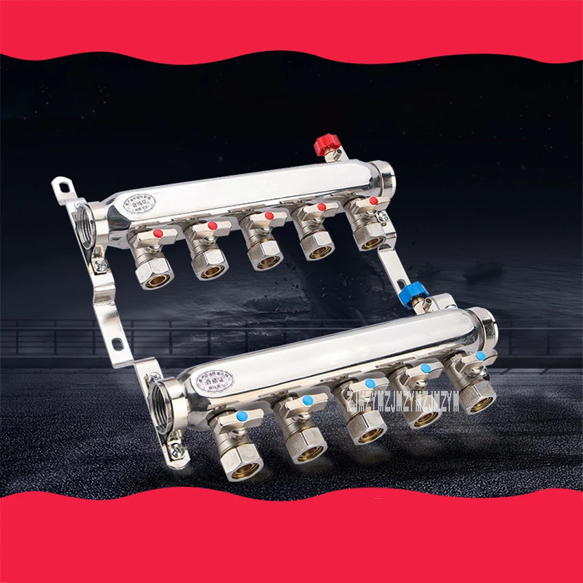 Floor Heating Manifold Geothermal Water Separator Valve Divider ...