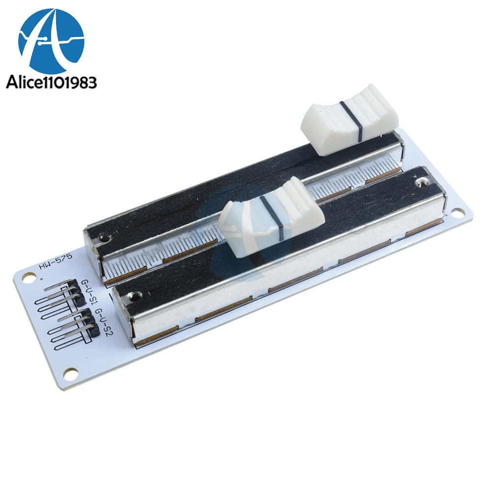 Double Row Sliding Linear Potentiometer Module Electronic Building ...