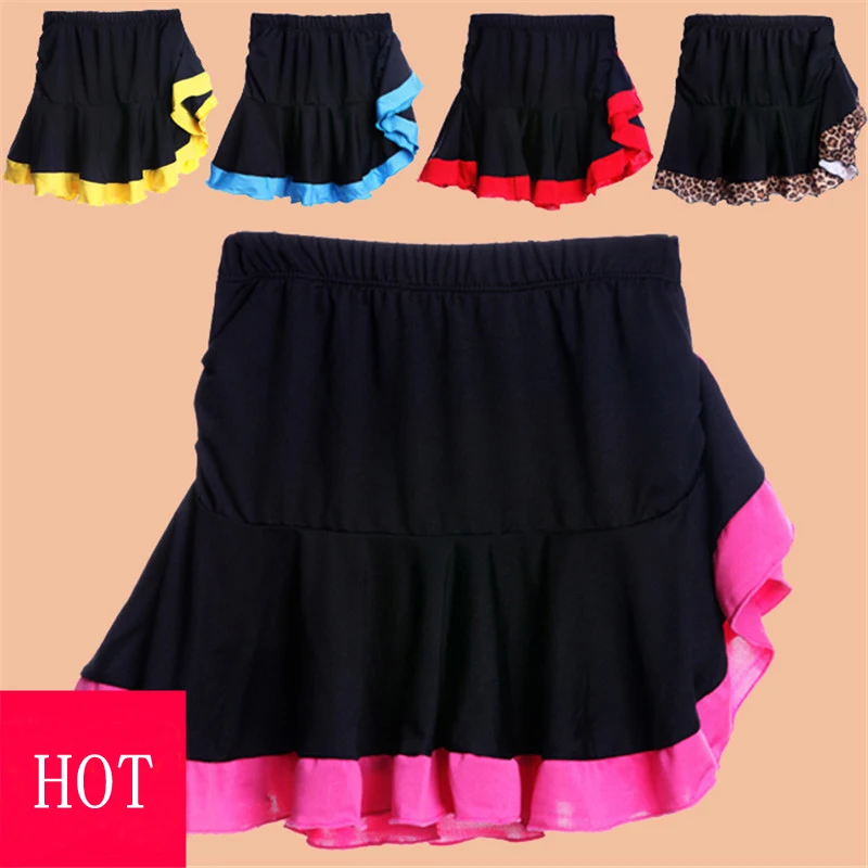 Faldas de baile de salón para niña y mujer, vestido de baile latino ...