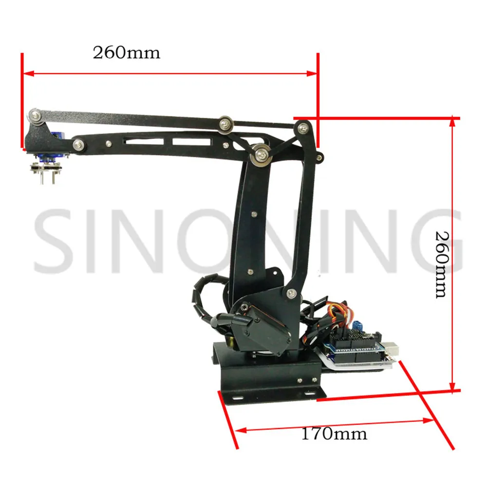 Mechanical Robot Arm Simulation Abb Industry Manipulator Stand with ...