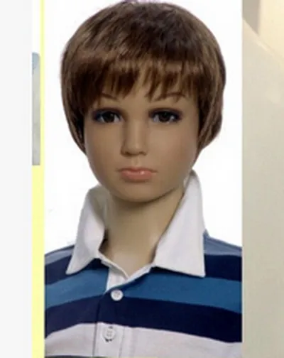 hairdressing head wigs , Children 's models wigs / clothing props bald ...