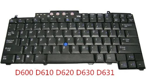 Teclado do portátil Para DELL Latitude D600 D610 D620 D630 D631 D800 ...