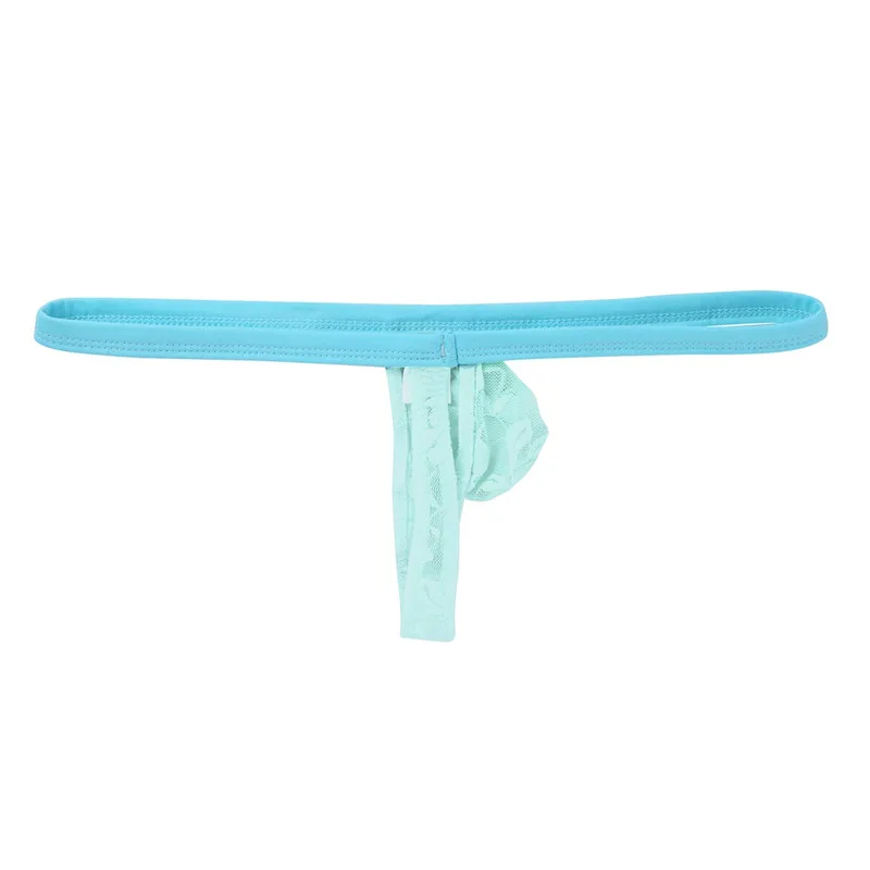 Swimwear Mens Swimsuit Lingerie Male Underwear Low Rise Lace See ...