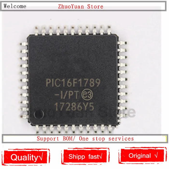 PIC16F1789 I/PT PIC16F1789 16F1789 TQFP44, nuevo Chip IC original, PIC16F1789 I, 1 unids/lote ...