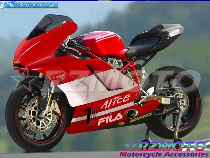 Новинка из АБС-пластика для мотоцикла обтекатель, пригодный для поездок ...