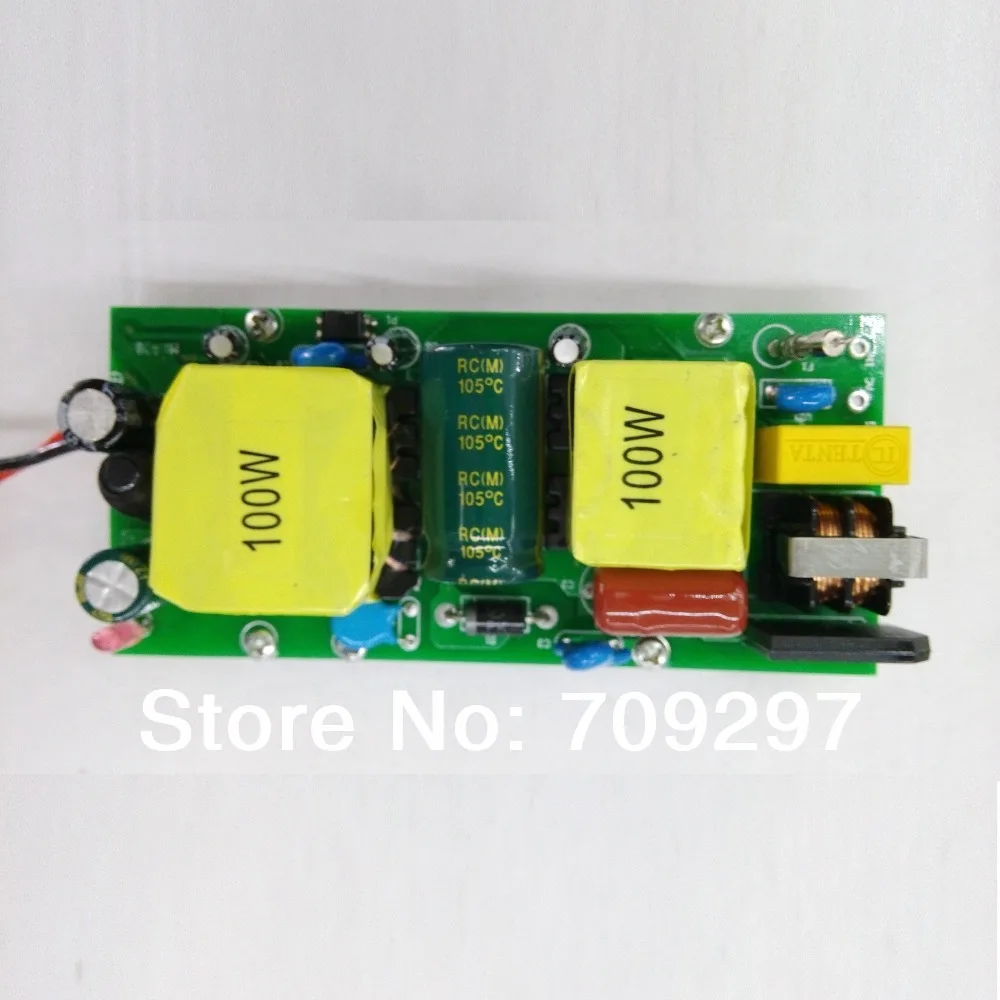 100W LED power driver AC85~265V to 26V~36V 3000MA for 100W LED chip ...