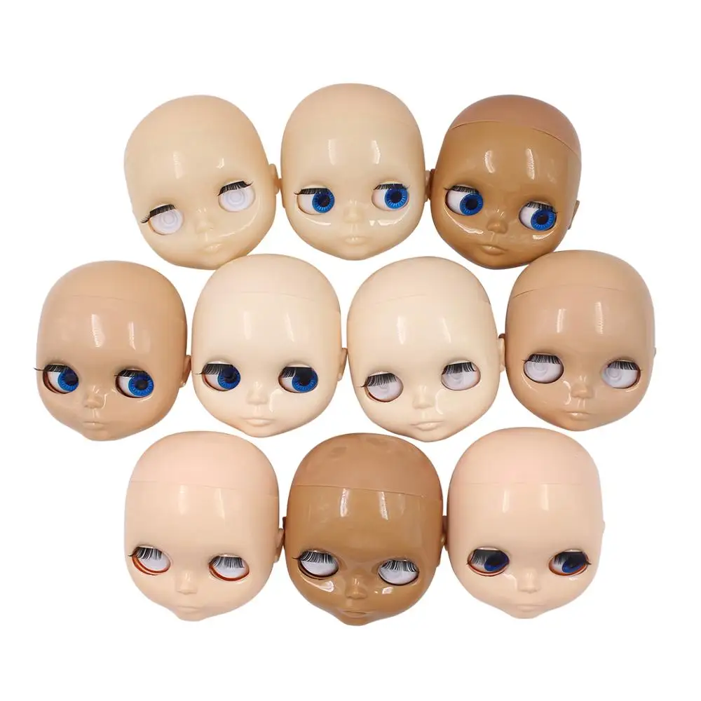 Doll Bald Head | Diy Doll | Dolls Accessories - Blyth Doll Head Hair ...
