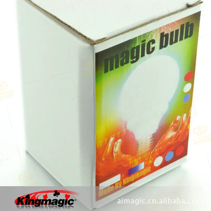 Magic Light Bulb Tthree Stage Lighting Change King Magic Props Magic ...