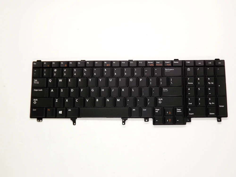 Keyboard for New Dell Latitude E6520 E6530 E6540 E5520 E5530 W10 key ...