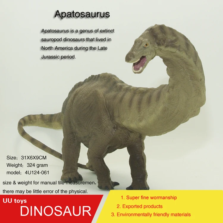 Apatosaurus 쥬라기 공룡 액션 피규어 장난감 어린이용, 높은 시뮬레이션 모델, 인기 장난감|dinosaur toy ...