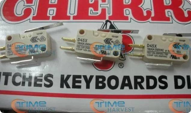 100pcs CHERRY D45 Microswitch with shank for joystick/3 terminals ...