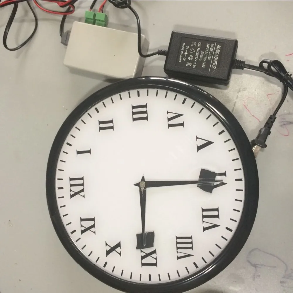 Magic clock props Takagism game Real life escape room game prop vintage ...