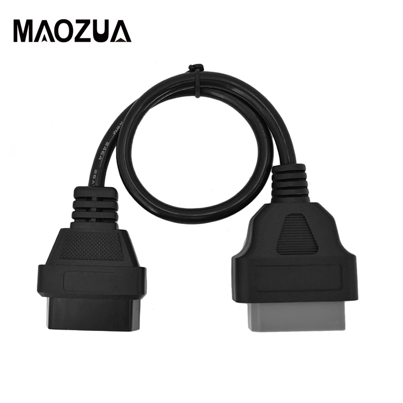 For Nissan 14pin To 16pin Obd Obd2 Diagnostic Cable Connector Obdii ...