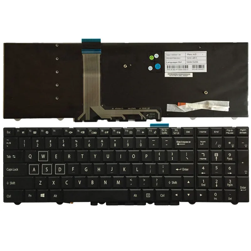 Nuevo para Clevo P750DM P870DM P750ZM G P750ZM P751ZM P770ZM P771ZM nos ...