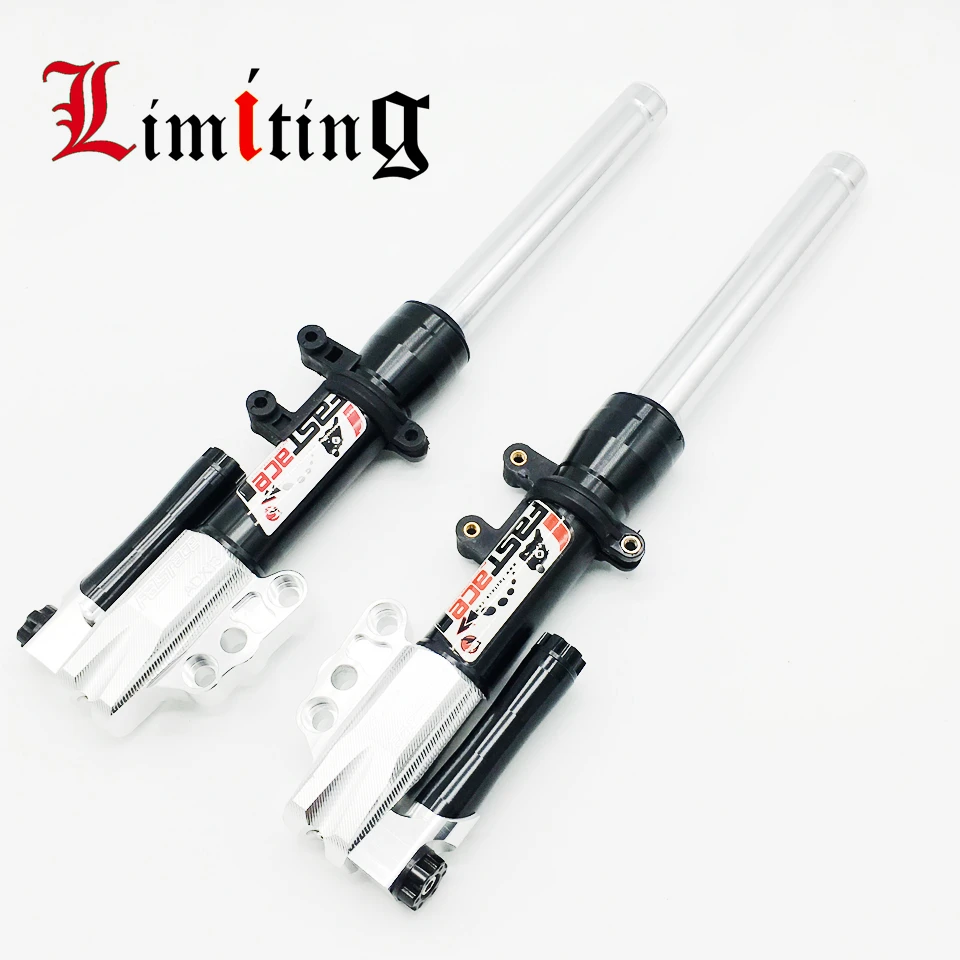Universal 30mm Motorcycle Front Shock Absorbers Modified Hydraulic ...
