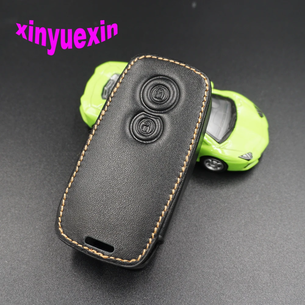 Xinyuexin-Leather-Car-Key-Cover-FOB-Case-For-Suzuki-SX4-2007-2012 ...