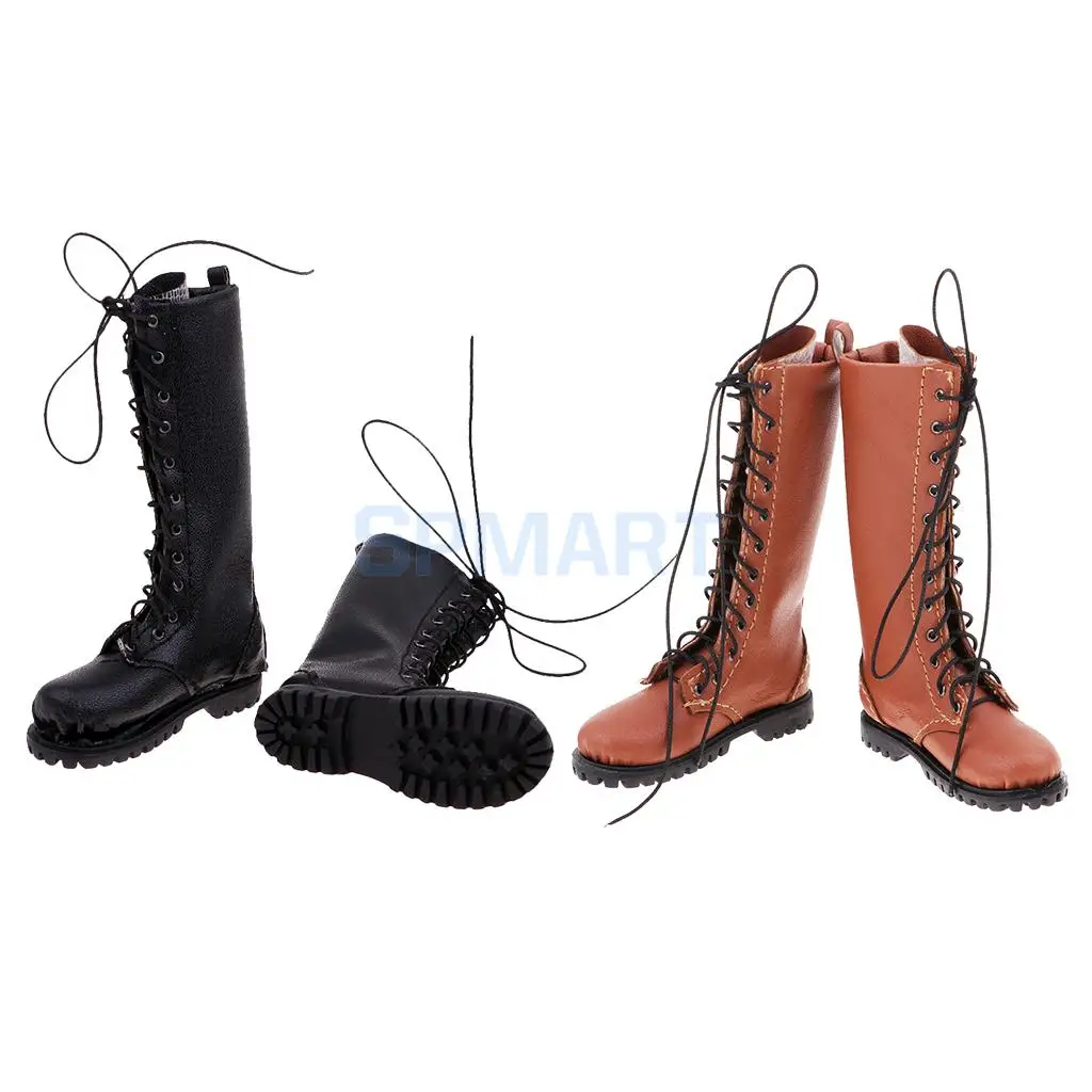 1/6 Male Boots Men Shoes for 12inch HT//Kumik Action Figure Body Toy ...