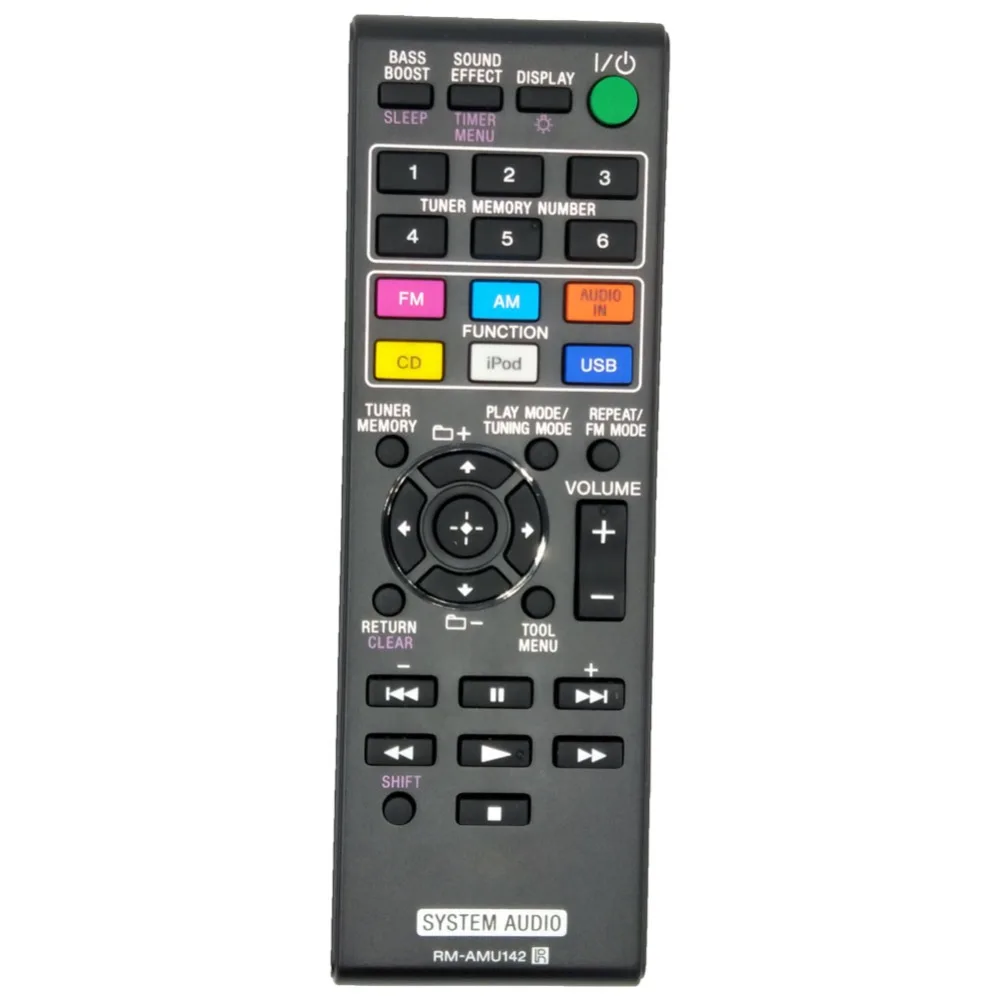 RM AMU142 Remote Control For Sony CD Micro Hi Fi CMT 50IP Audio System ...