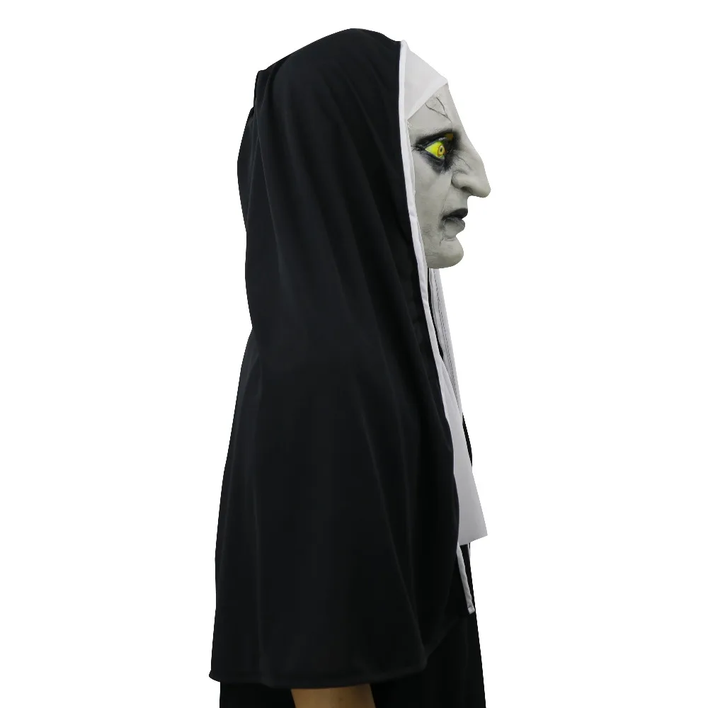 2018 The Nun Horror Mask Cosplay Valak Scary Full Face Latex Masks With ...