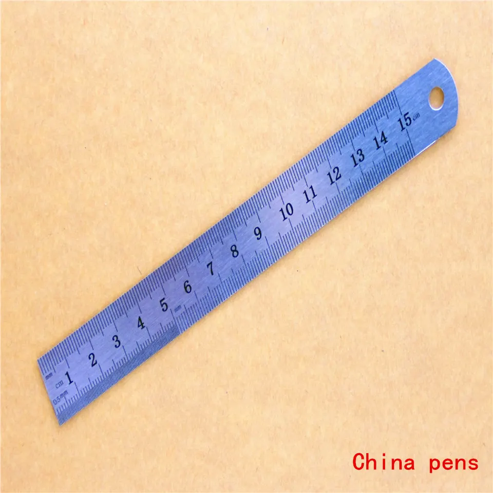 Measuring Tool With Holster Heavy Duty Thick Steel Ruler Self Defense ...