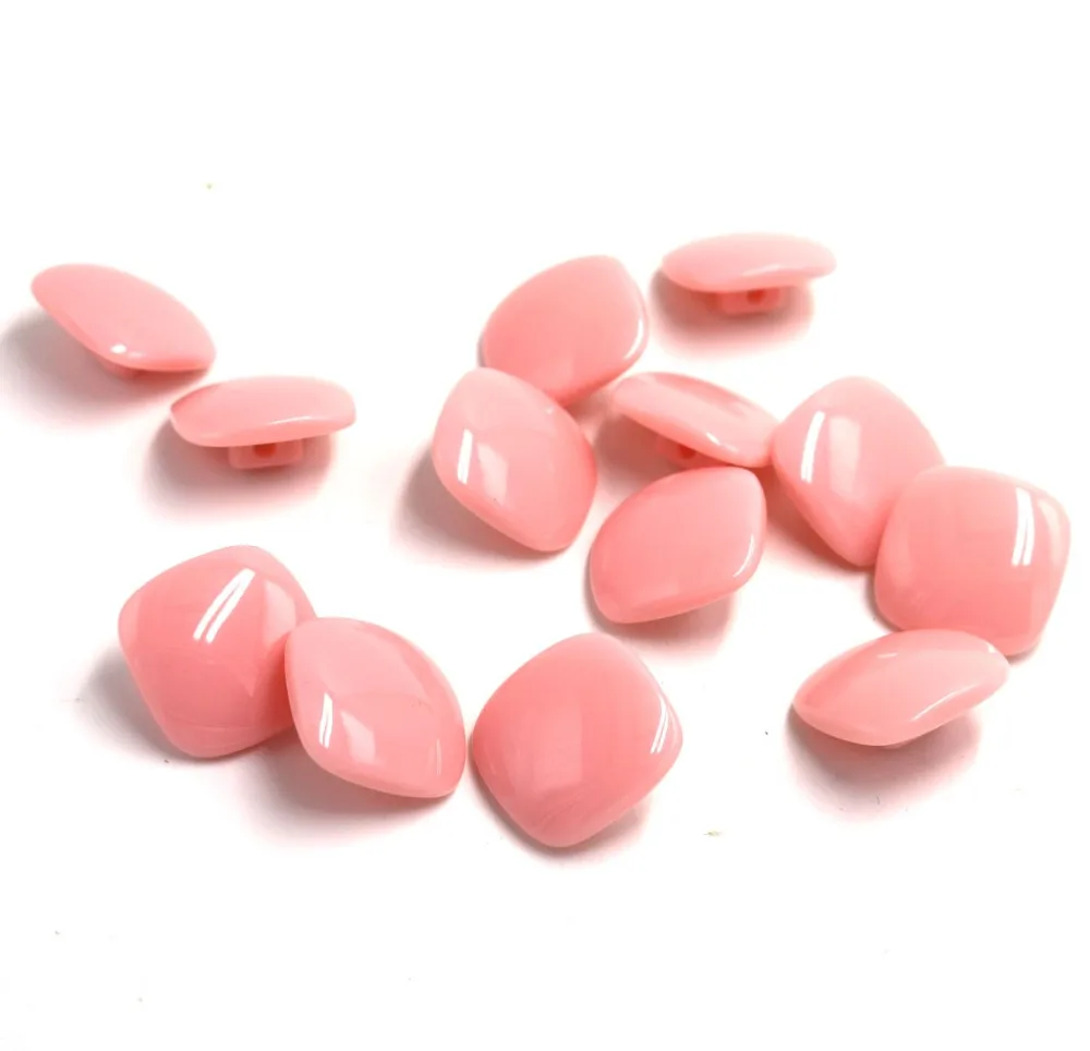 50pcs-22mm-woman-pink-square-Resin-coat-buttons-accessories-DIY-manual ...