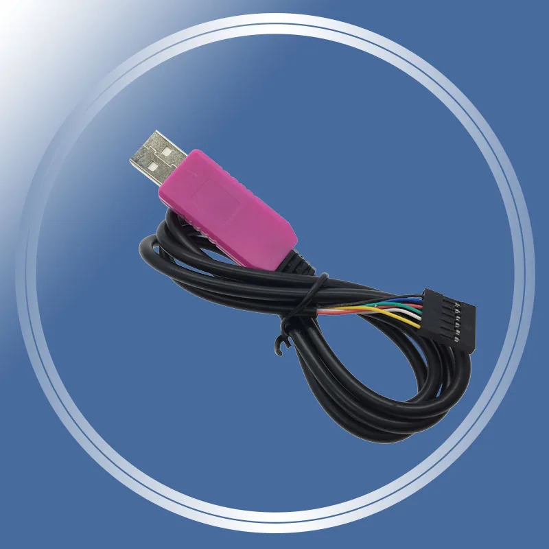 5PCS/LOT PL2303 HXD 6Pin USB TTL RS232 Convert Serial Cable PL2303HXD ...