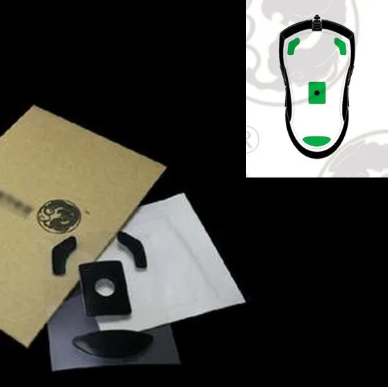 New-2X-0-6mm-Thicken-PTFE-Teflon-Tape-Mouse-Pad-Feet-Stopper-For-Razer ...