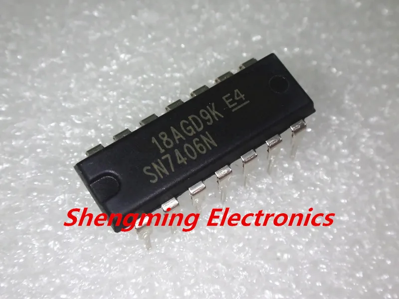 50PCS SN7406N SN7406 7406 DIP 14 IC|Integrated Circuits| - AliExpress