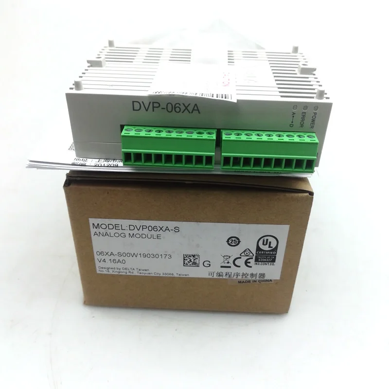 Original And New Delta Plc Analog Module Dvp04ad-s Dvp06ad-s Dvp02da-s ...