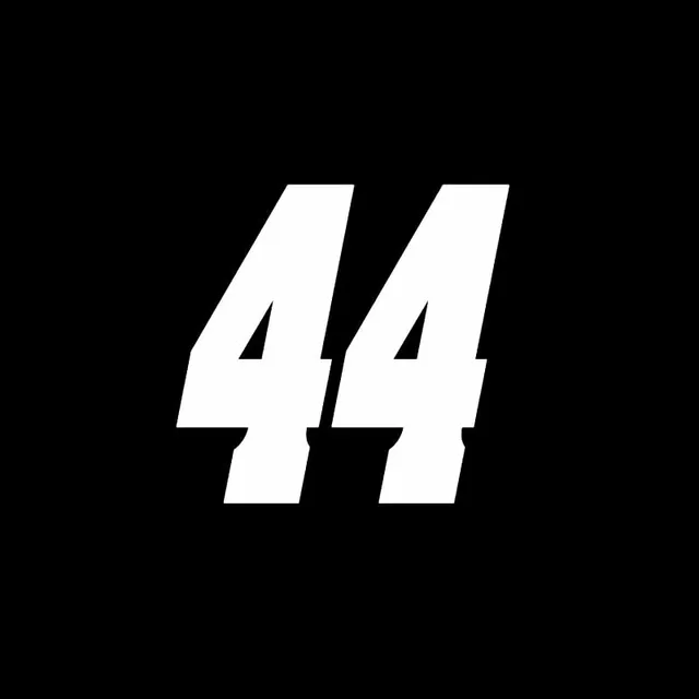 Aliexpress.com : Buy YJZT 13.3CM*14CM Funny Number 44 Vinyl Decal Decor ...