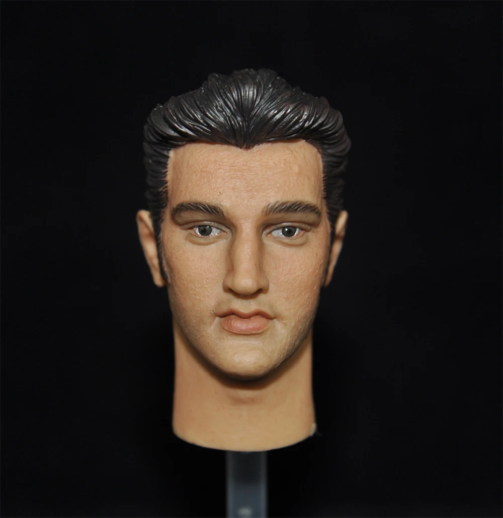 1 6 Scale Toy Head Sculpt Elvis Presley Singer Fit 12 Figure In Action