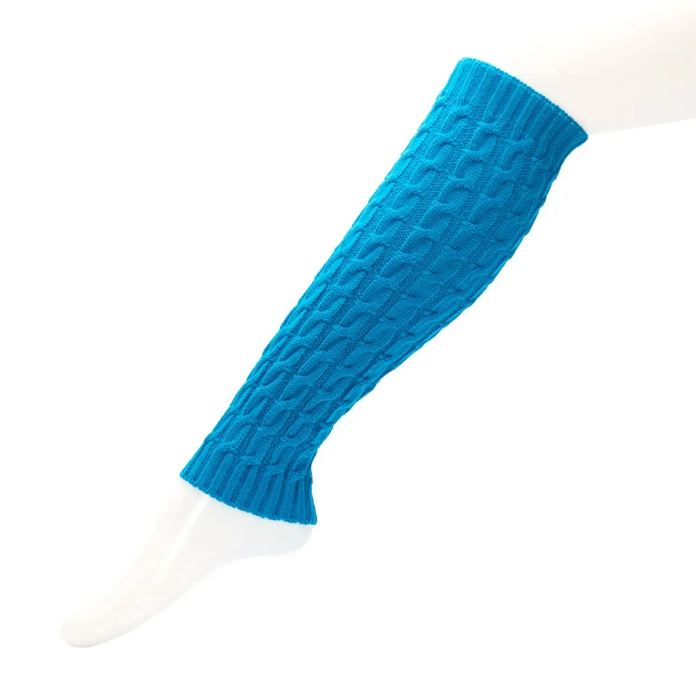 Feitong высокое качество женские зимние теплые гетры Вязаные крючком ...