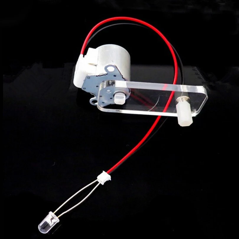 DIY Mini Hand Dynamo Generator kit Micro Teaching Power Experimental ...