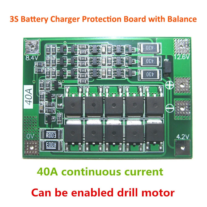 1s/2s/3s/4s/5s Li-ion Lithium Battery 18650 Charger Pcb Bms Protection ...