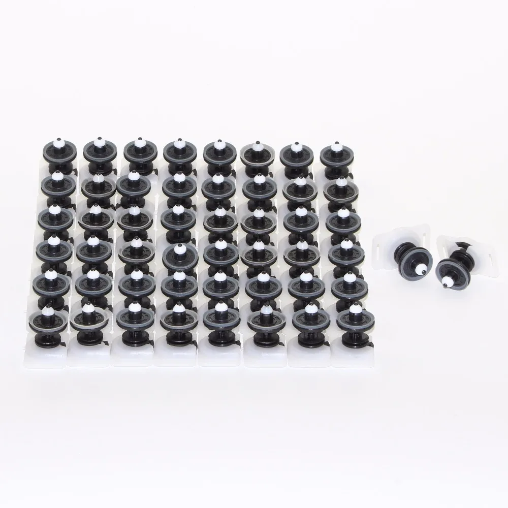 50pcs OEM Door Inner Trim Fixed Fastener Clips For VW Golf 6 7 Passat ...