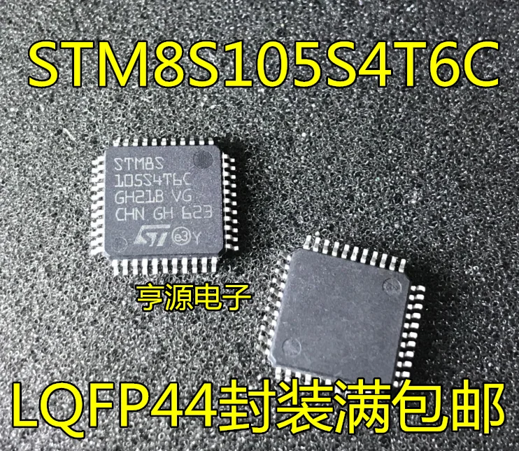 10PCS STM8S105S4T6C LQFP 44|lote| - AliExpress