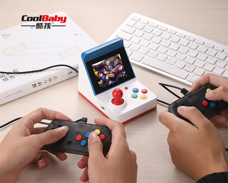 3inch 8Bit Portable Retro Mini Arcade Station Handheld Game Console ...