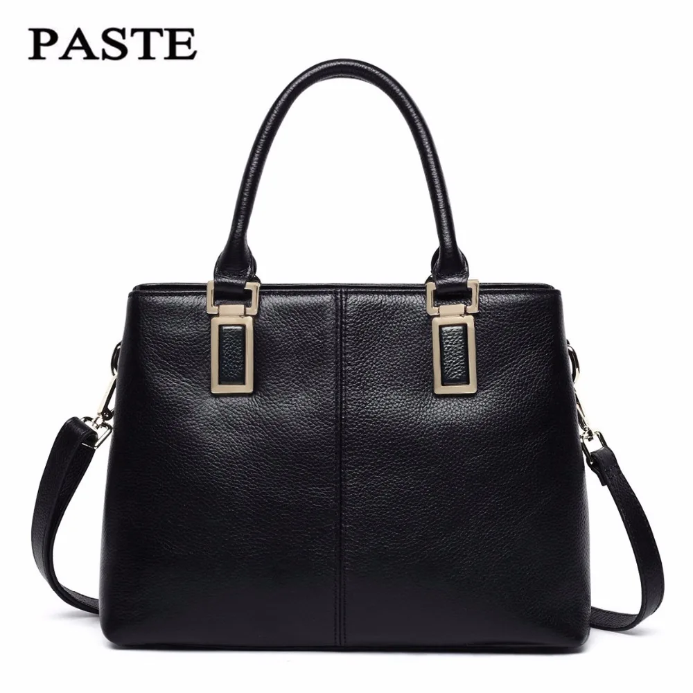 New Luxury Brand Women's Handbag Paste 2017 Genuine Leather Messenger ...