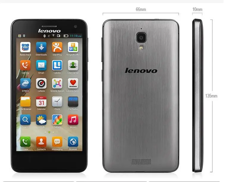 Original Lenovo S660 MTK6582 Quad Core mobile phone 4.7'' IPS QHD ...