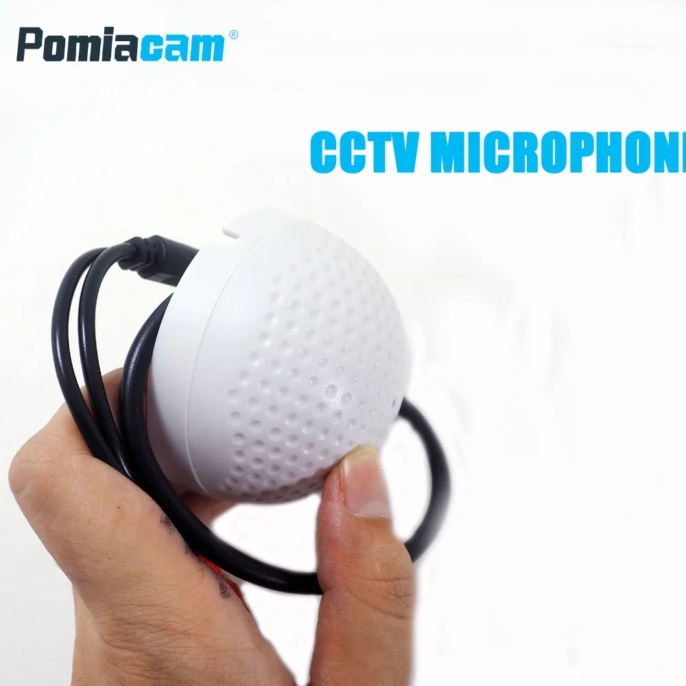 AU-10 Nice Mini CCTV Security Surveillance Microphone CCTV Audio Pickup ...
