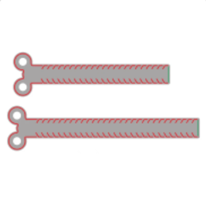 Ylcd1165 Tear Strip Metal Cutting Dies For Scrapbooking Stencils Diy ...