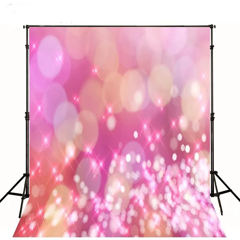 Pink Bling Bokeh photography studio background Vinyl cloth High quality ...
