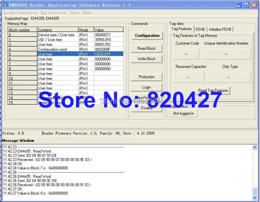 Купить emdb409 читателя emdb409e_mk4 em4305 em4205 читатель em6869 читатель em4450 Рид в ...