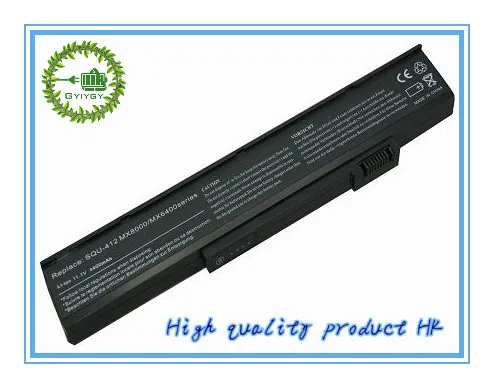 6CELL Battery For Gateway 6010GZ 6000 6500 M360C M460 M460QS S 7220 S ...