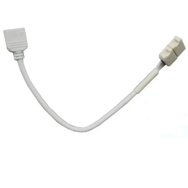 RGB LED Light Controller Connector 10pcs 5050 LED RGB strip no solder ...